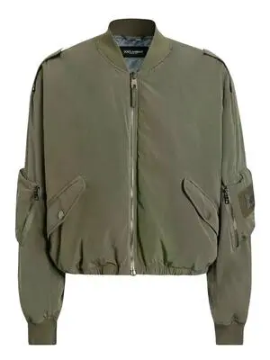 Dolce & Gabbana Zip Detail Jacket - Green