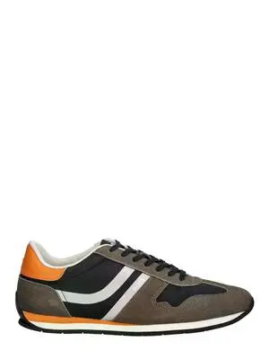 BOSS Striped Sneakers - Brown