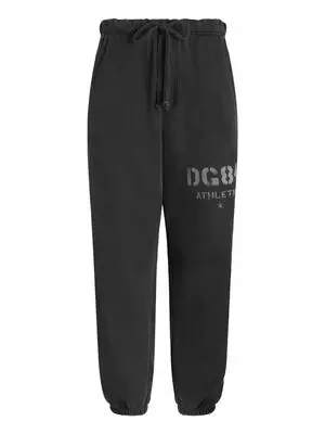 Dolce & Gabbana Graphic Side-stripe Track Pants - Grey