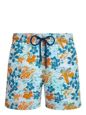 Vilebrequin Printed Swim Shorts - White
