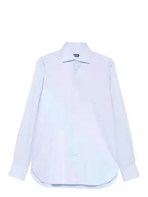 Zegna Button-fastening Shirt - Blue