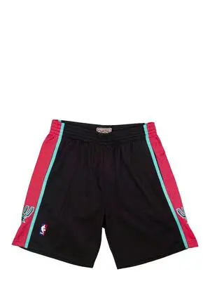 Mitchell & Ness Nba 1998 San Antonio Spurs Shorts - Black