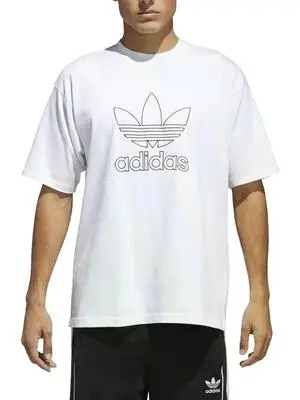 Adidas Logo-detail T-shirt - White
