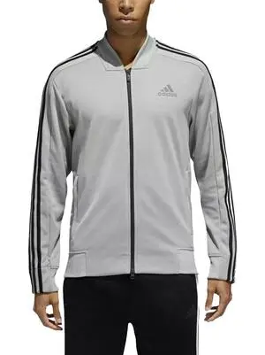 Adidas Id Stripe Track Jacket - Grey