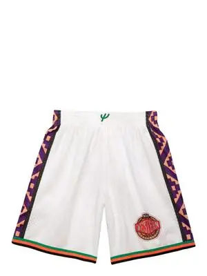 Mitchell & Ness Nba 1995 All-star Game Swingman Shorts - White