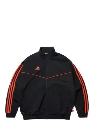 Adidas Contrasting-logo Jacket - Black