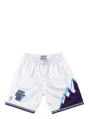 Mitchell & Ness Nba Swingman Shorts - White