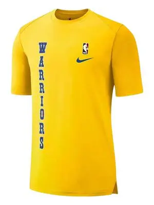 Nike Gs Warriors Elite Shooter T-shirt - Yellow