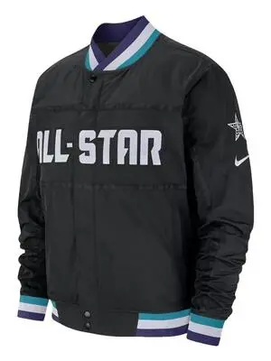 Nike All-star Weekend Bomber Jacket - Black