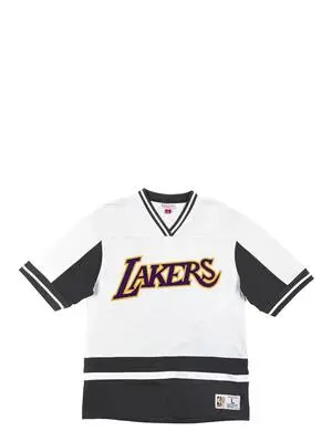 Mitchell & Ness X Nba Los Angeles Lakers Panelled T-shirt - White