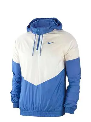 Nike Logo-detail Hoodie - Blue