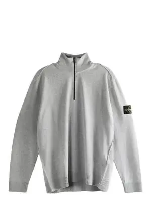STONE ISLAND Zip Collar Sweater