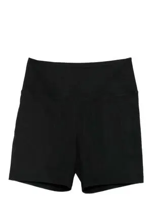 J. Lindeberg Elisa Ribbed Biker Shorts - Black
