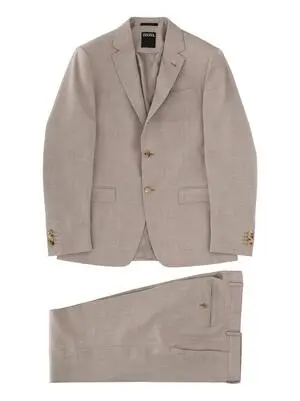 Zegna Two-piece Wool Dress - Beige
