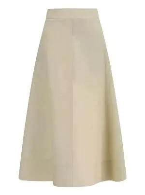 P.a.r.o.s.h A-line Zip-up Skirt - Neutrals