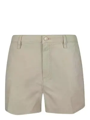 7 For All Mankind Zip-fastening Denim Shorts - Neutrals