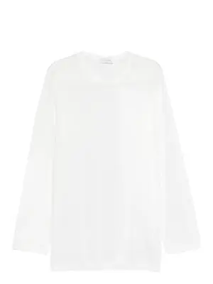 Yohji Yamamoto Long-sleeve T-shirt - White