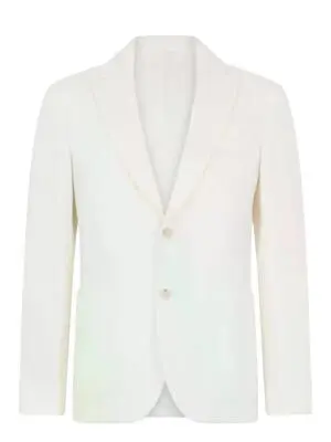 BOSS Textured Two-button Blazer - Neutrals