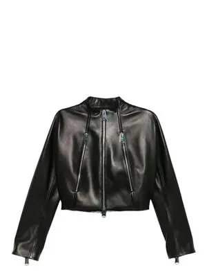 KHAITE Niko Zip-Fastening Cropped Jacket