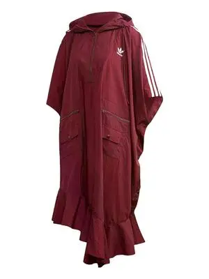 ADIDAS Hooded Ruffled Poncho