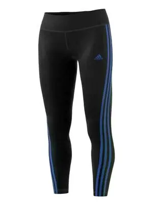 Adidas Three-stripe Leggings - Black