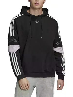 Adidas Logo-detail Hoodie - Black