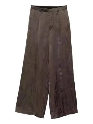 Rick Owens Flared Trousers - Brown
