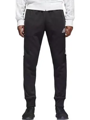 Adidas Three-stripe Track Pants - Black