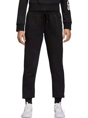 Adidas Essentials Logo Track Pants - Black