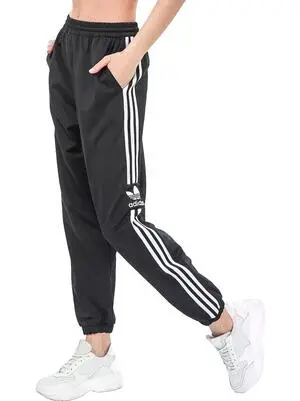 Adidas Striped Track Pants - Black