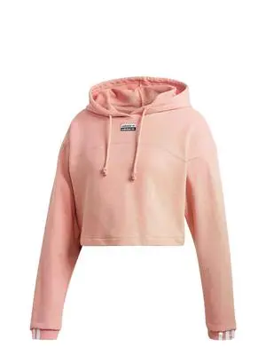 Adidas R.y.v. Cropped Hoodie - Pink