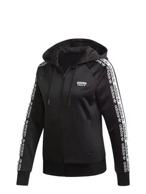 Adidas Zip-up Hoodie - Black