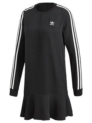 Adidas Long-sleeve Dress - Black