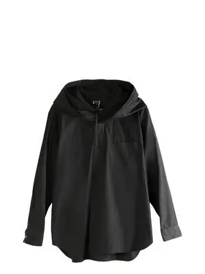 Comme Des Garçons Drawstring Hoodie - Black