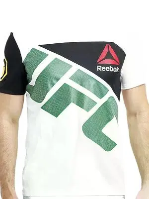 REEBOK Block Ufc T-shirt - White