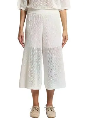 Peserico Open-knit Trousers - White