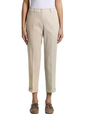 Peserico Cuffed Trousers - Neutrals