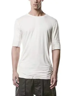 THOM KROM Worked Stitching T-shirt - Neutrals