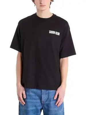 Calvin Klein Logo-print T-shirt - Black