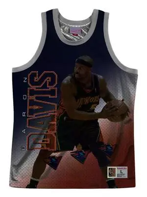 Mitchell & Ness Nba Behind The Back Vest - Blue