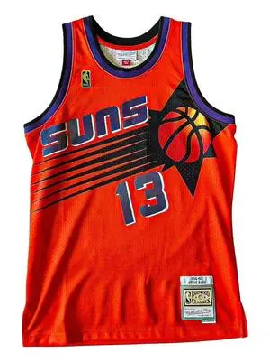 Mitchell & Ness X Nba Crew-neck Vest - Orange
