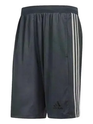Adidas Striped Shorts - Grey