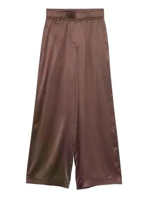 Brunello Cucinelli Elasticated Trousers - Brown