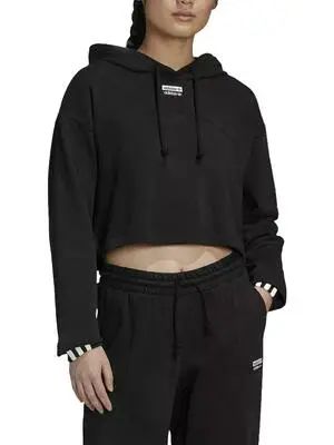 Adidas Logo Hoodie - Black