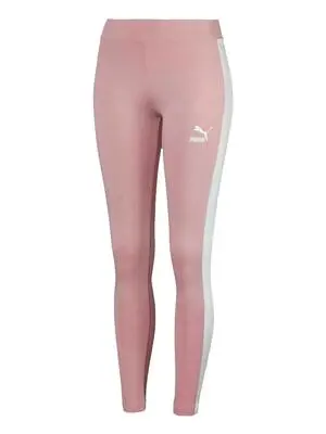 PUMA Logo-detail Leggings - Pink