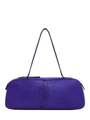 Khaite Zip Shoulder Bag - Purple
