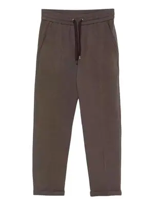 Brunello Cucinelli Drawstring Trousers - Brown