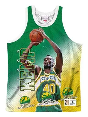 Mitchell & Ness Shawn Kemp Jersey - Green