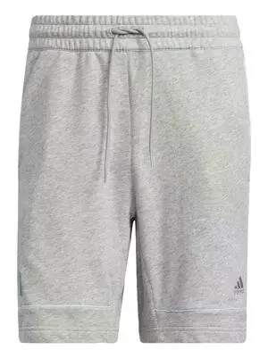 Adidas Side-stripe Track Shorts - Grey