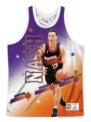 Mitchell & Ness Steve Nash Jersey - White